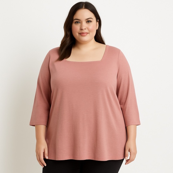 J. Jill | Tops | Pure Jill Rose Pink Tunic | Poshmark